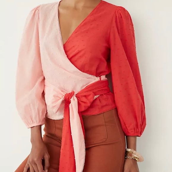 FARM Rio | Tops | Farm Rio Bow Crossover Blouse | Poshmark